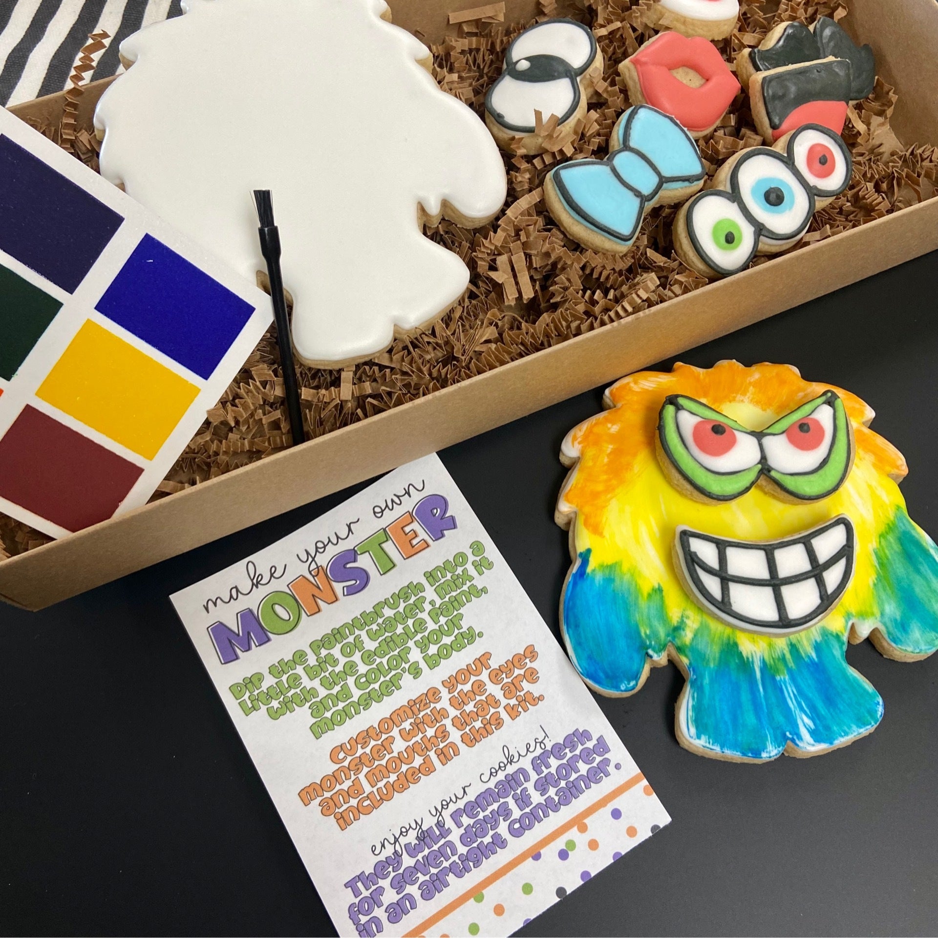 Paint and Build Your Own Monster Kit | Turquoise Door Bakery